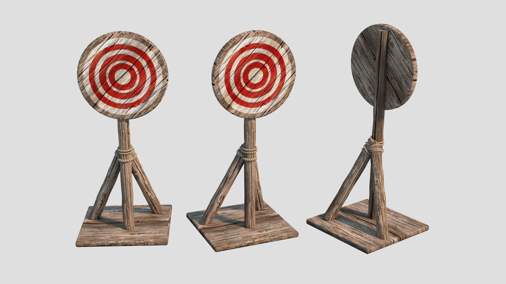 3D Target Practice Model - TurboSquid 1342907