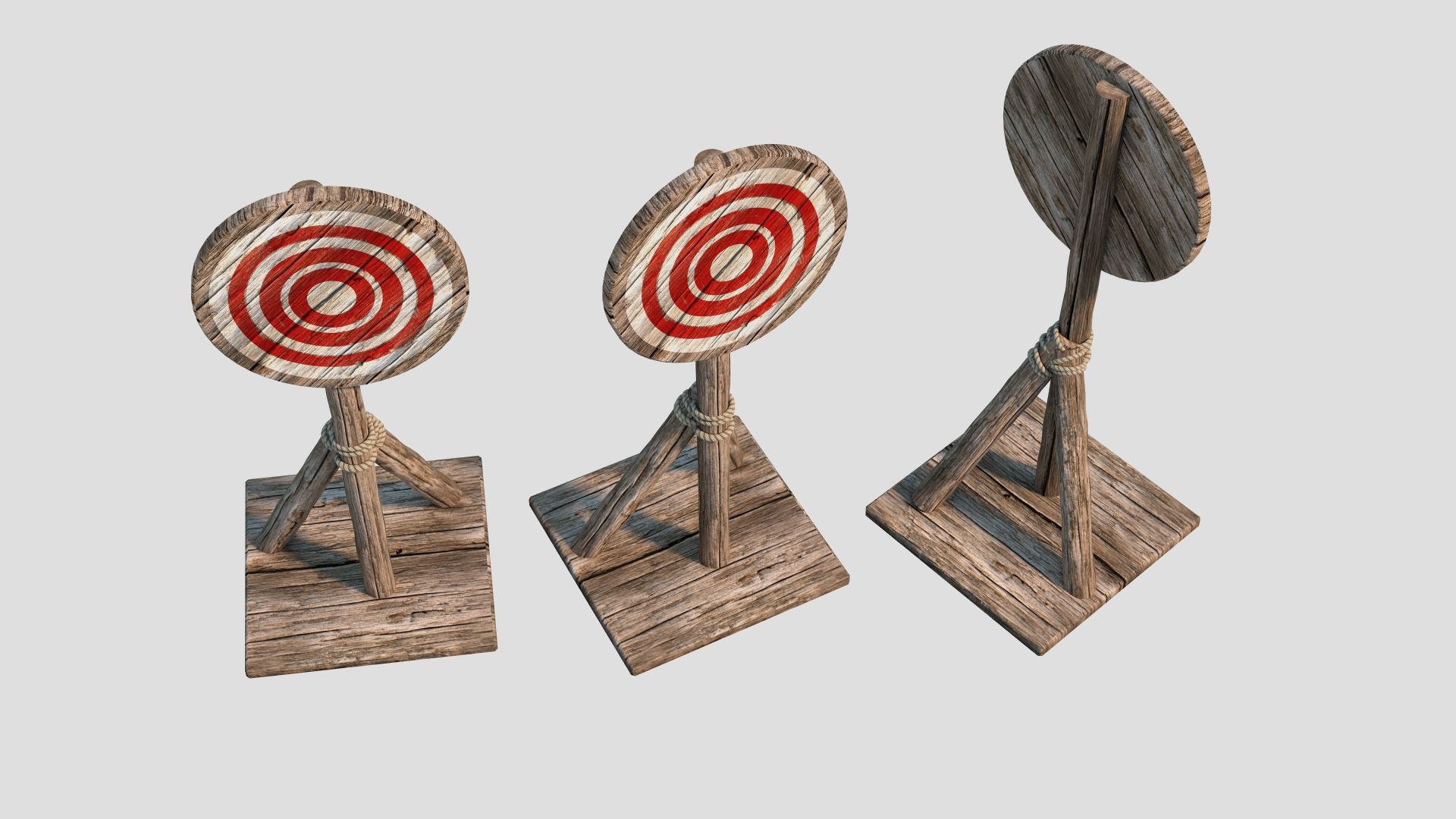 3D Target Practice Model - TurboSquid 1342907