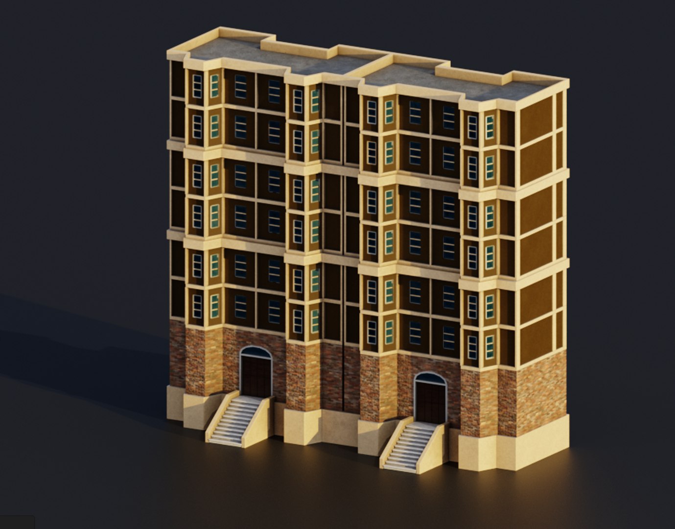 Pack Cartoon Buildings 3D Model - TurboSquid 1831443