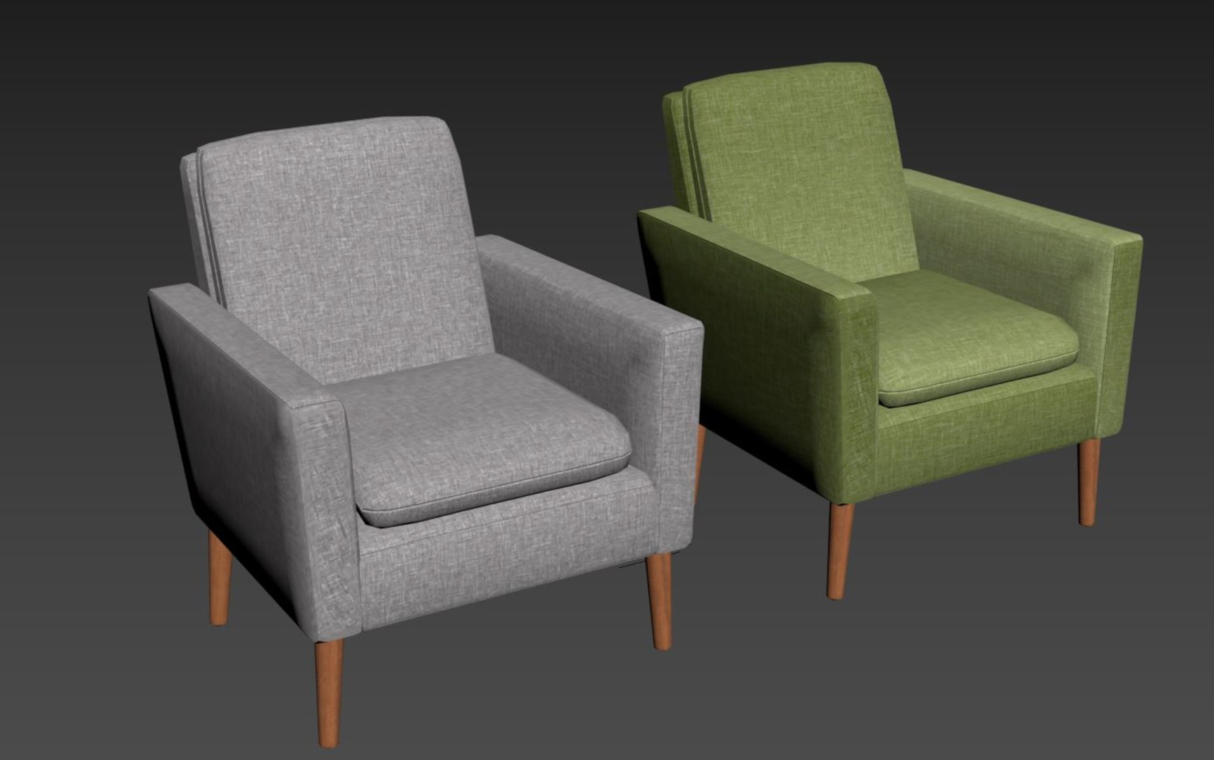 Cristyle Upholstered Armchair Model - TurboSquid 2092510