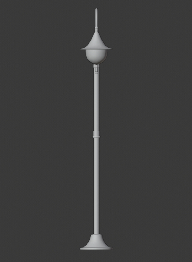 Free texturing street lamp 3D - TurboSquid 1486356