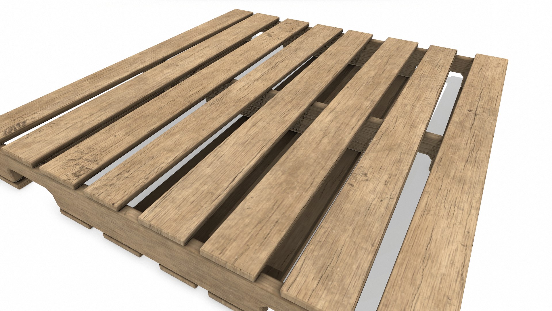 Free Wooden Pallet Low-poly PBR 3D Model - TurboSquid 2286337