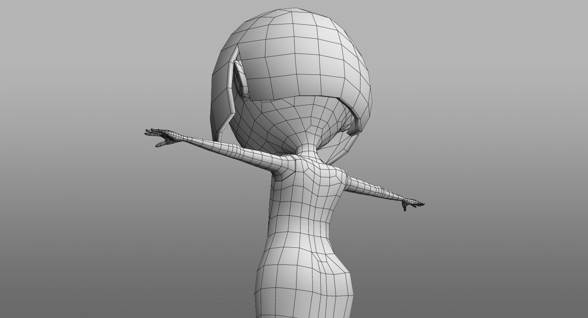 Little Girl Character Rigged 3d Model