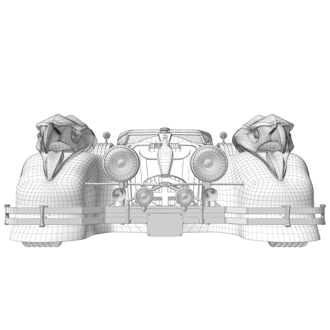 Old Classic Car Prototype 3D Model - TurboSquid 2168875