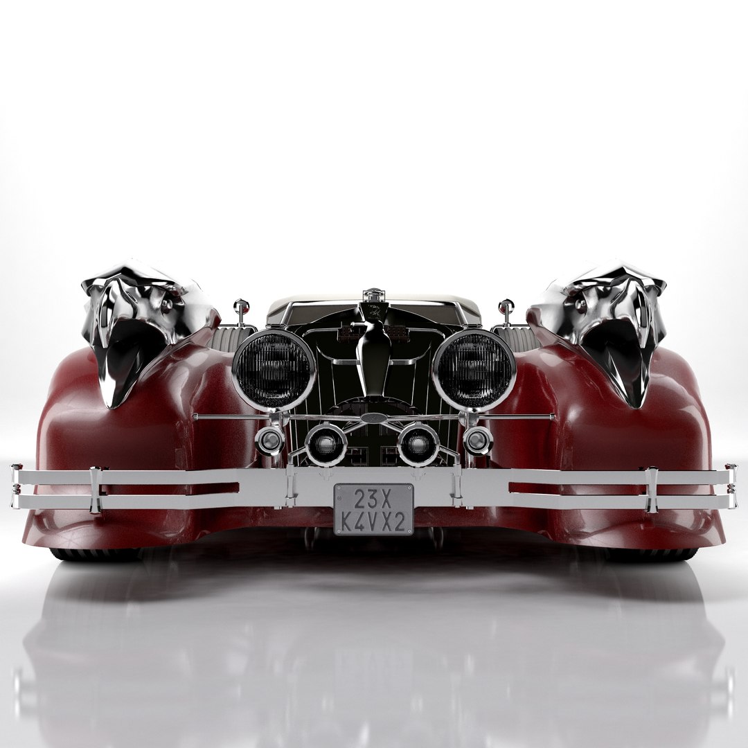 Old Classic Car Prototype 3D Model - TurboSquid 2168875