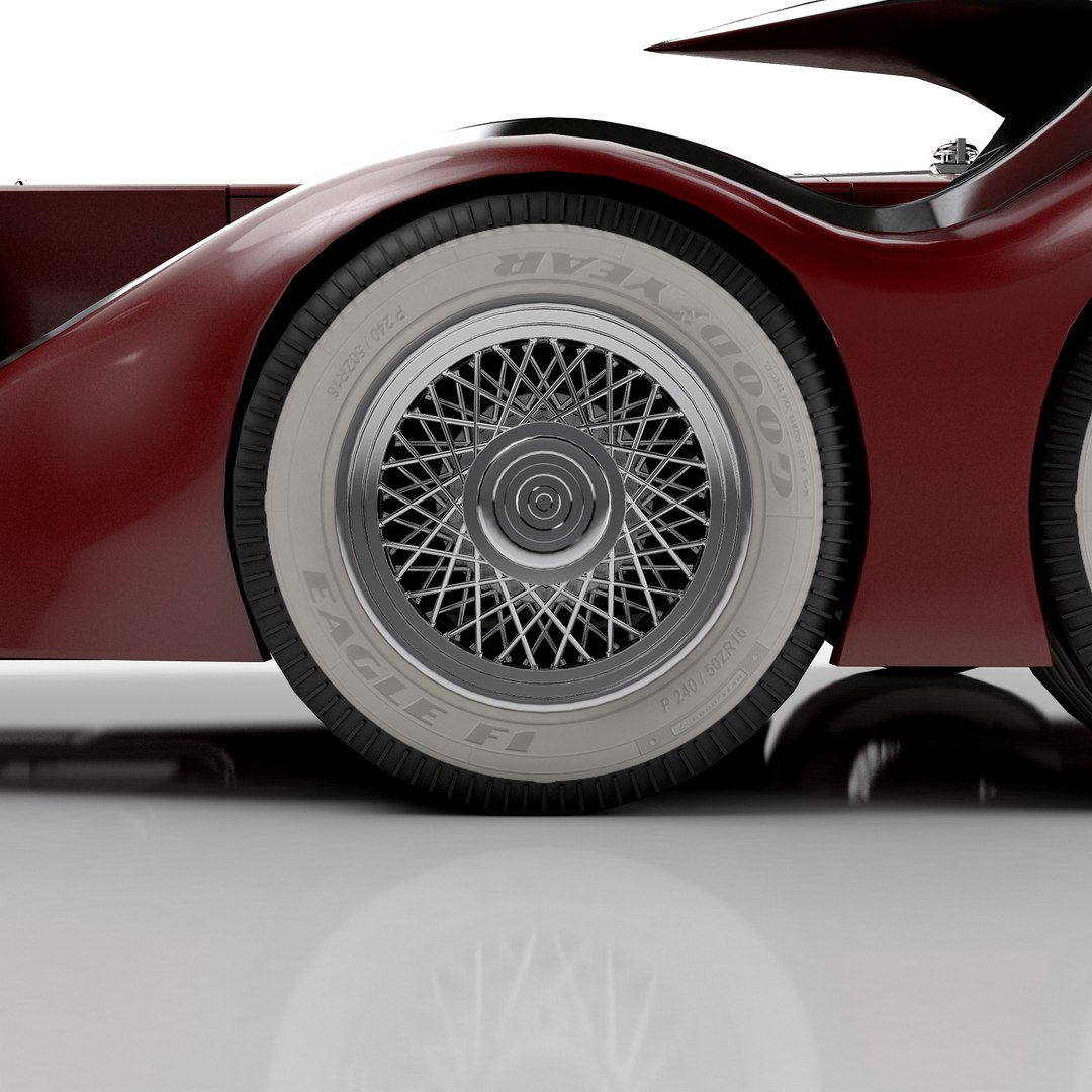 Old Classic Car Prototype 3D Model - TurboSquid 2168875