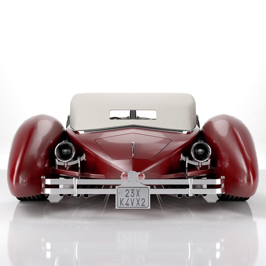 Old Classic Car Prototype 3D Model - TurboSquid 2168875