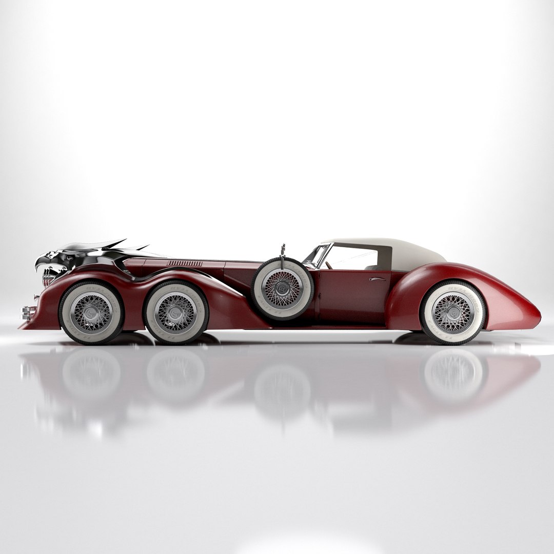 Old Classic Car Prototype 3D Model - TurboSquid 2168875