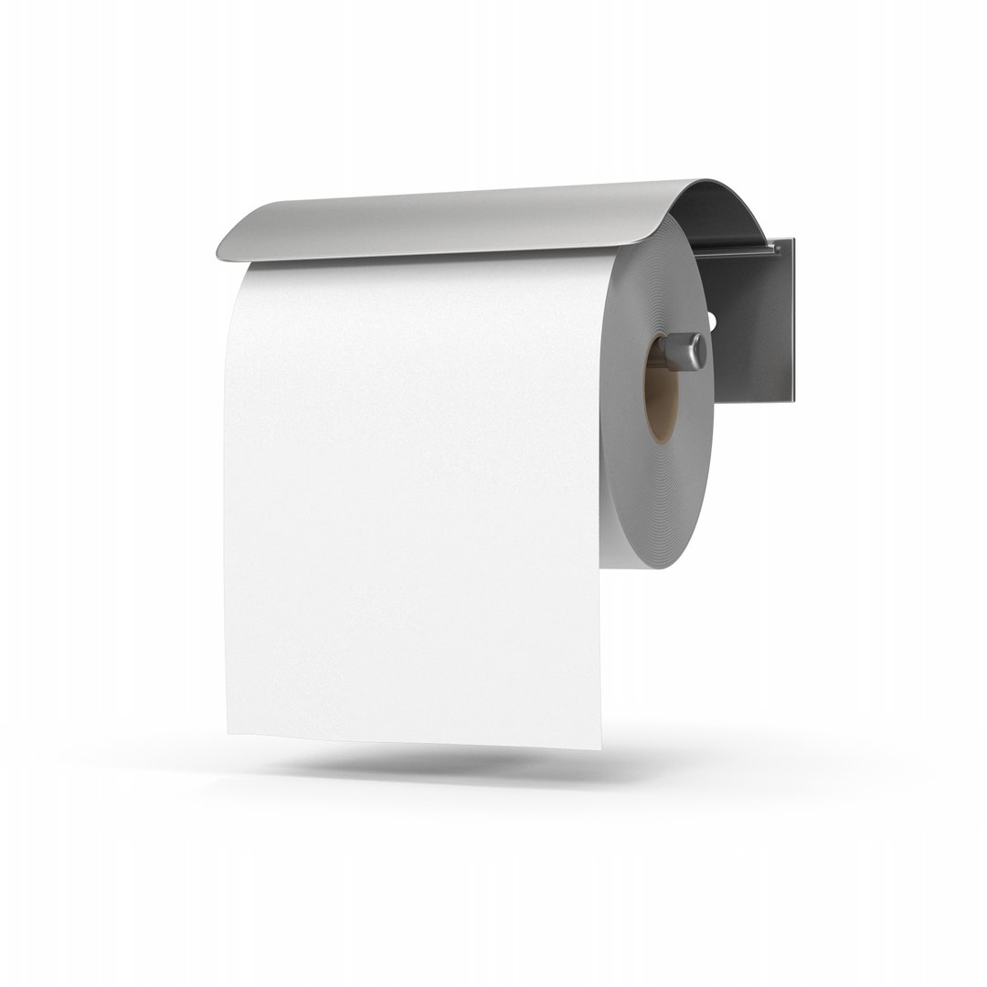 Toilet Paper Holder 3D Model - TurboSquid 2053847