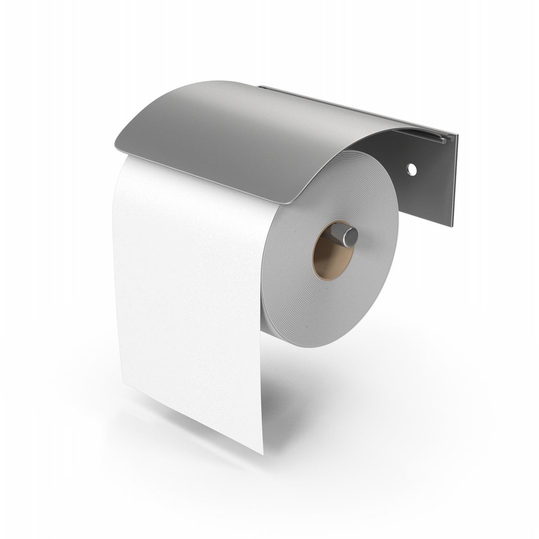 Toilet Paper Holder 3D Model - TurboSquid 2053847