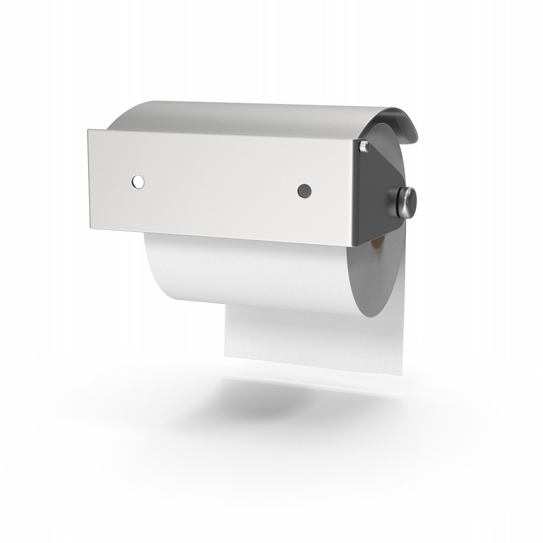 Toilet Paper Holder 3D Model - TurboSquid 2053847