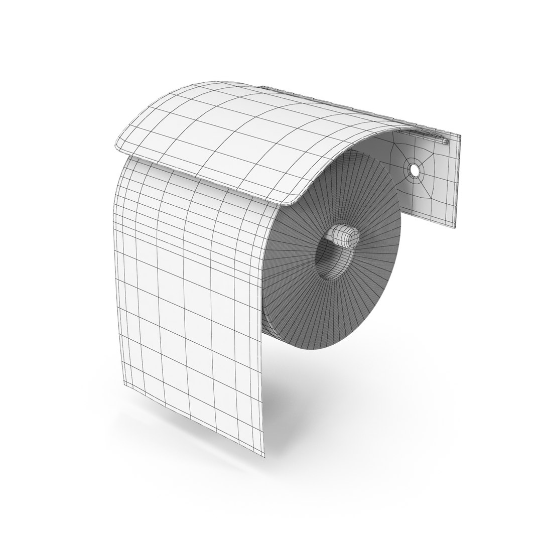 Toilet Paper Holder 3D Model - TurboSquid 2053847