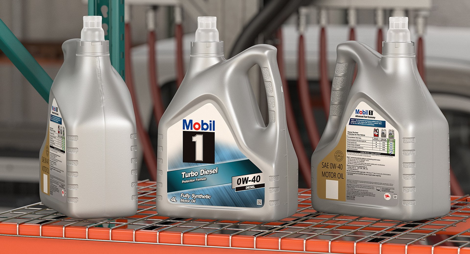 3D 4l Mobil Motor Oil Bottle Model - TurboSquid 1365103