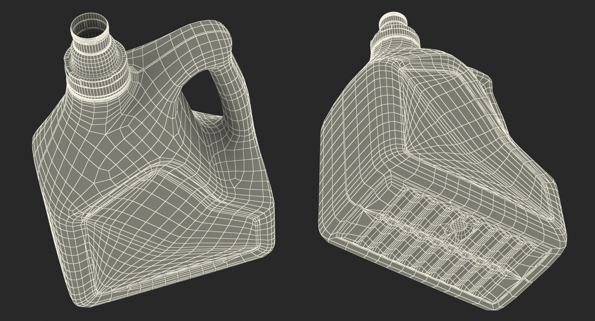 3D 4l Mobil Motor Oil Bottle Model - TurboSquid 1365103