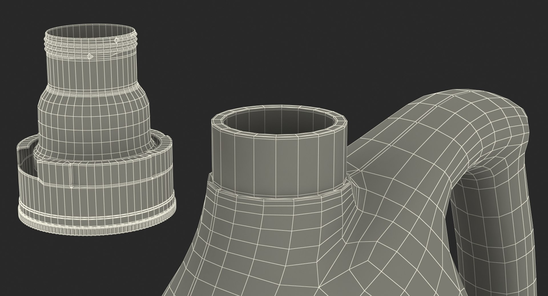 3D 4l Mobil Motor Oil Bottle Model - TurboSquid 1365103
