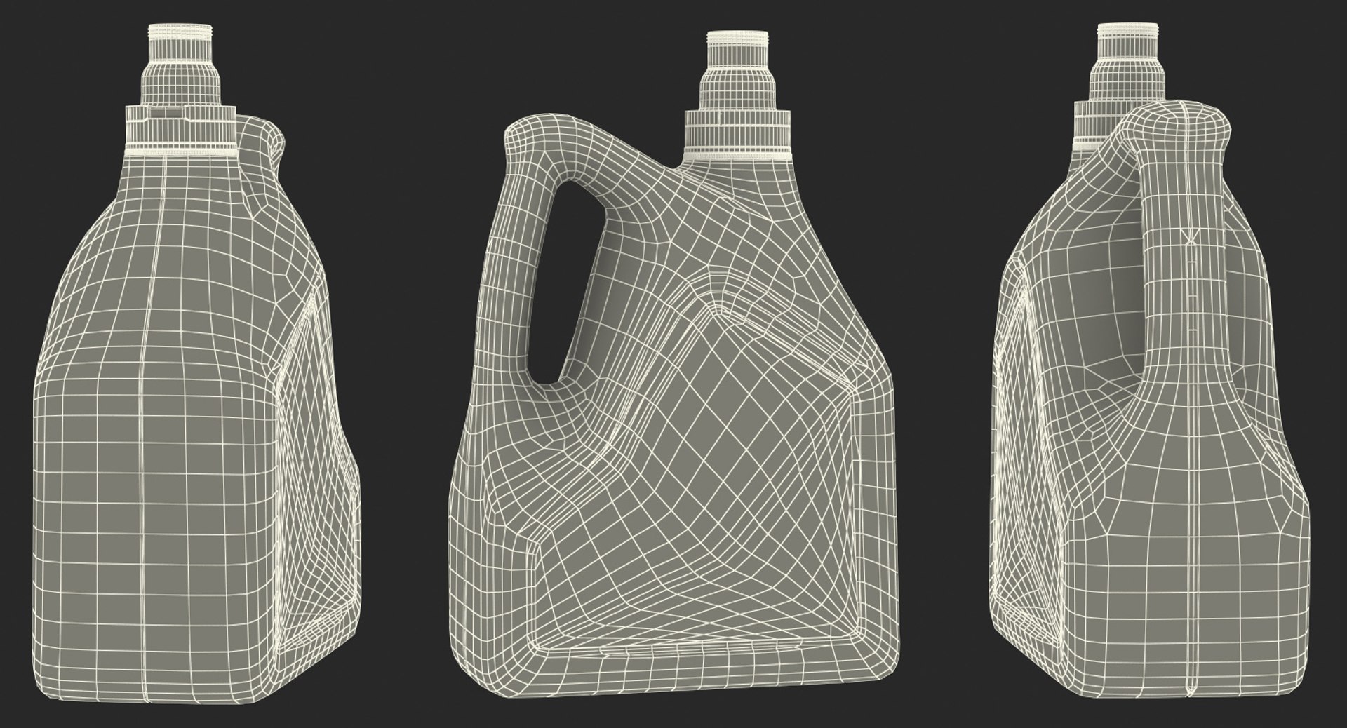 3D 4l Mobil Motor Oil Bottle Model - TurboSquid 1365103