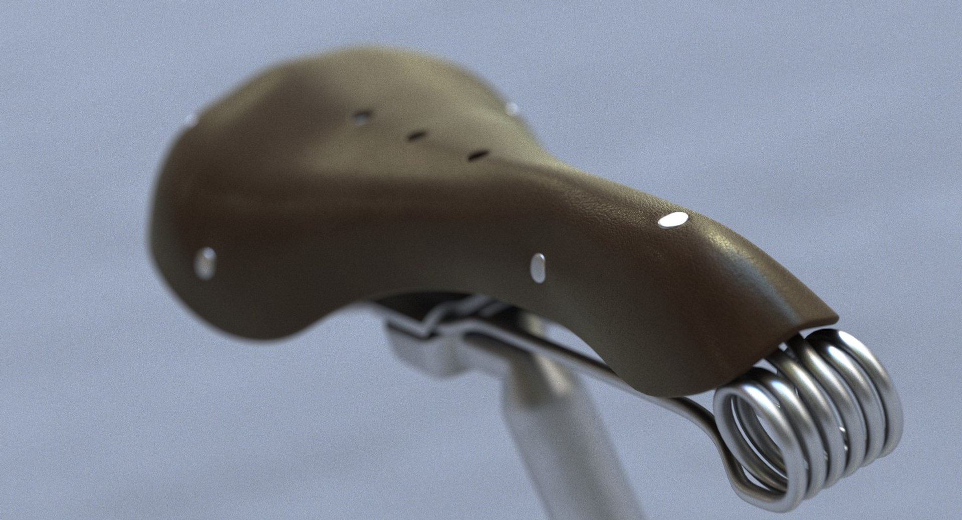 3d vintage bicycle model