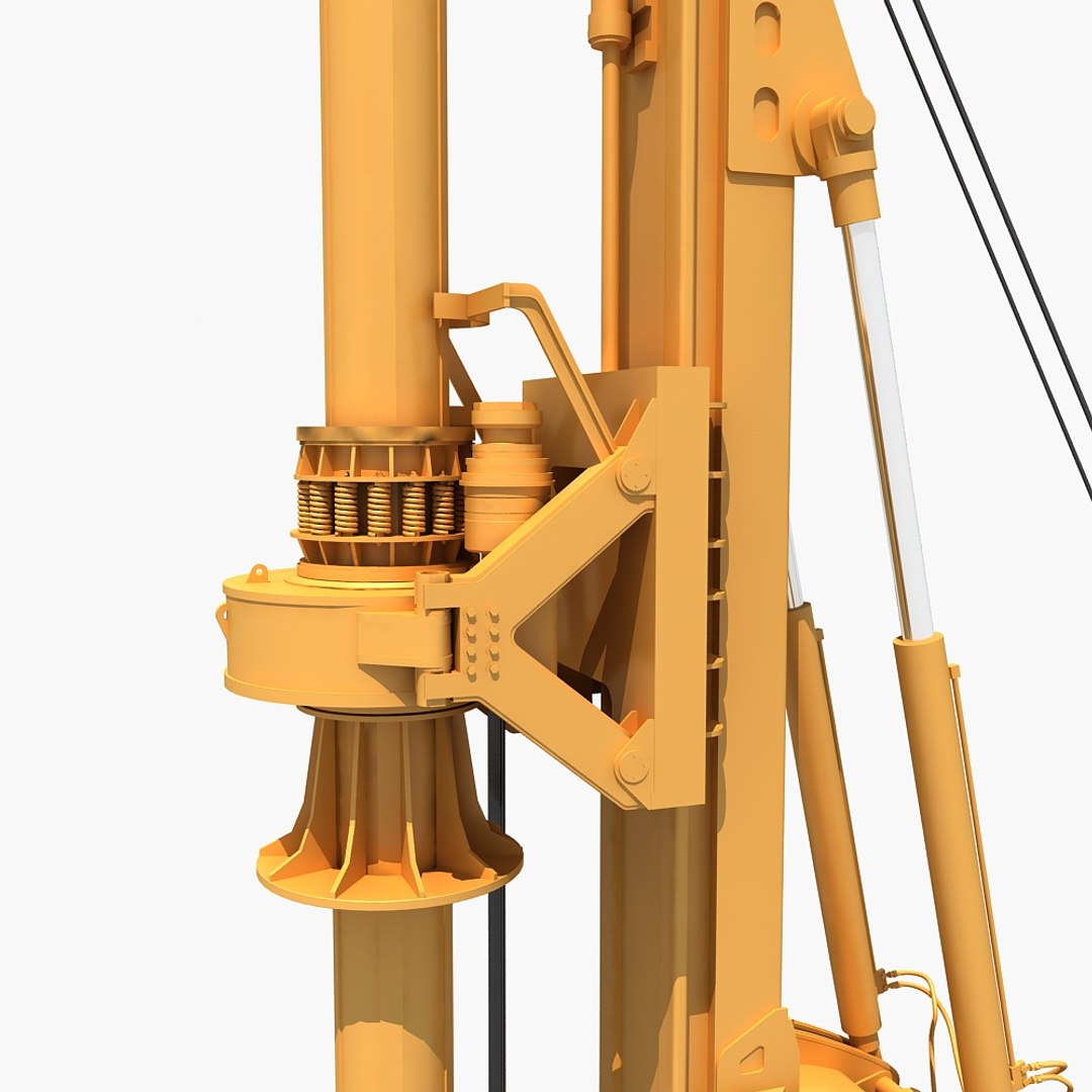 Drilling rig 3D model - TurboSquid 1369413