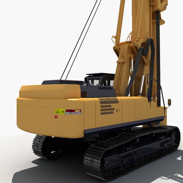 Drilling rig 3D model - TurboSquid 1369413