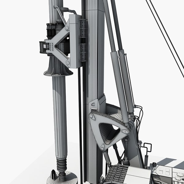 Drilling rig 3D model - TurboSquid 1369413