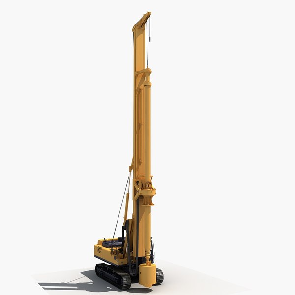 Drilling rig 3D model - TurboSquid 1369413