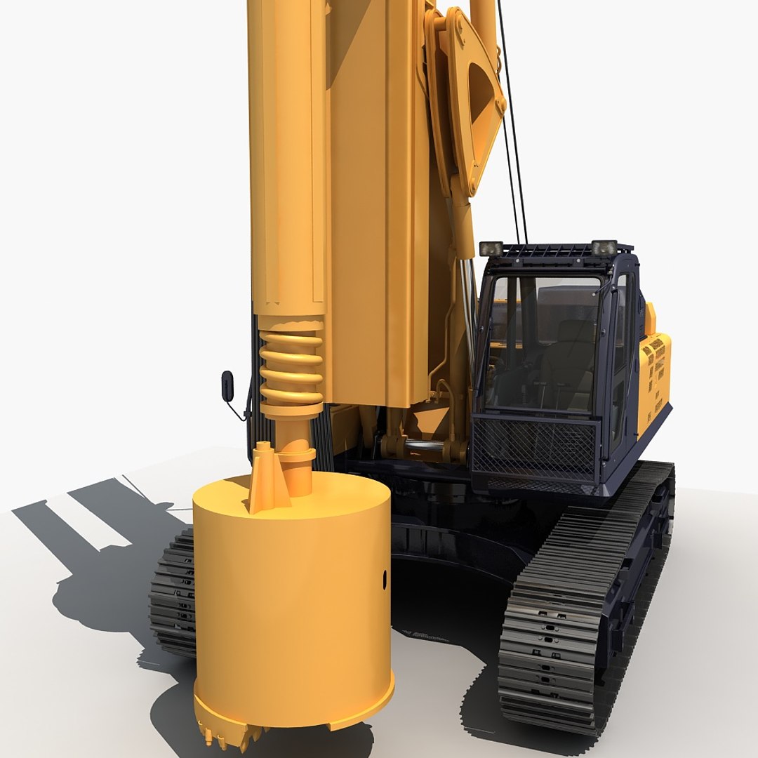 Drilling rig 3D model - TurboSquid 1369413