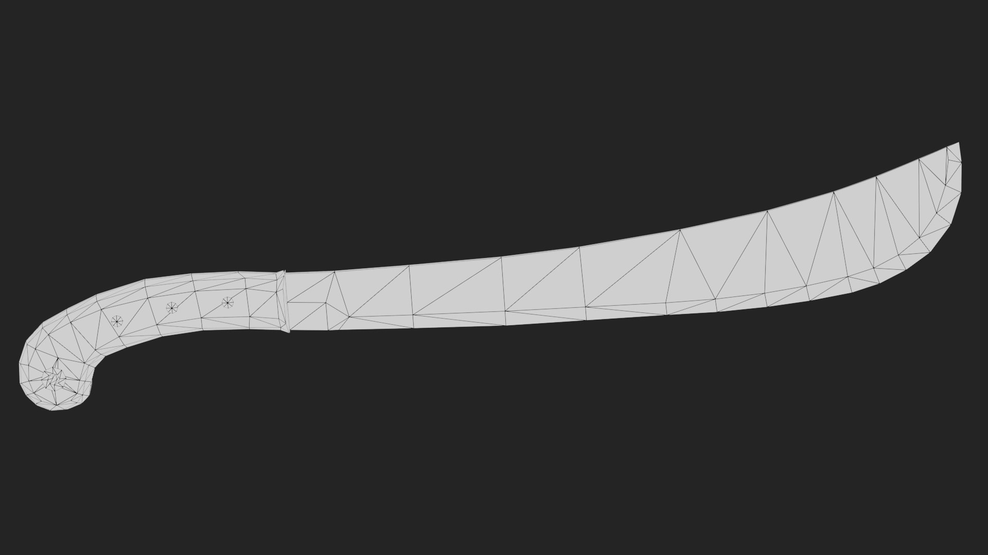 3D Machete - TurboSquid 2100684