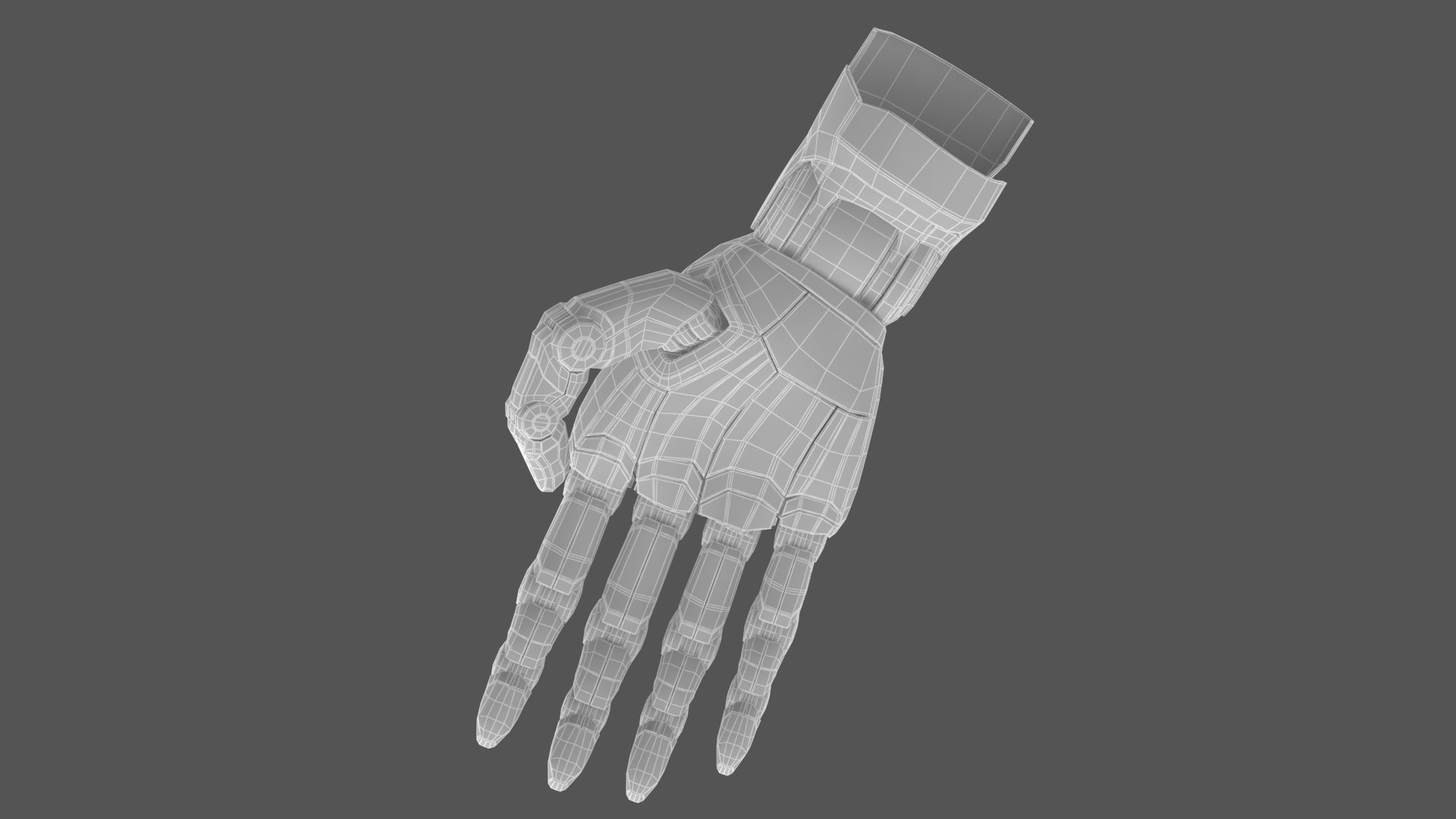 Cyborg Female Hand 3D Model - TurboSquid 1936268