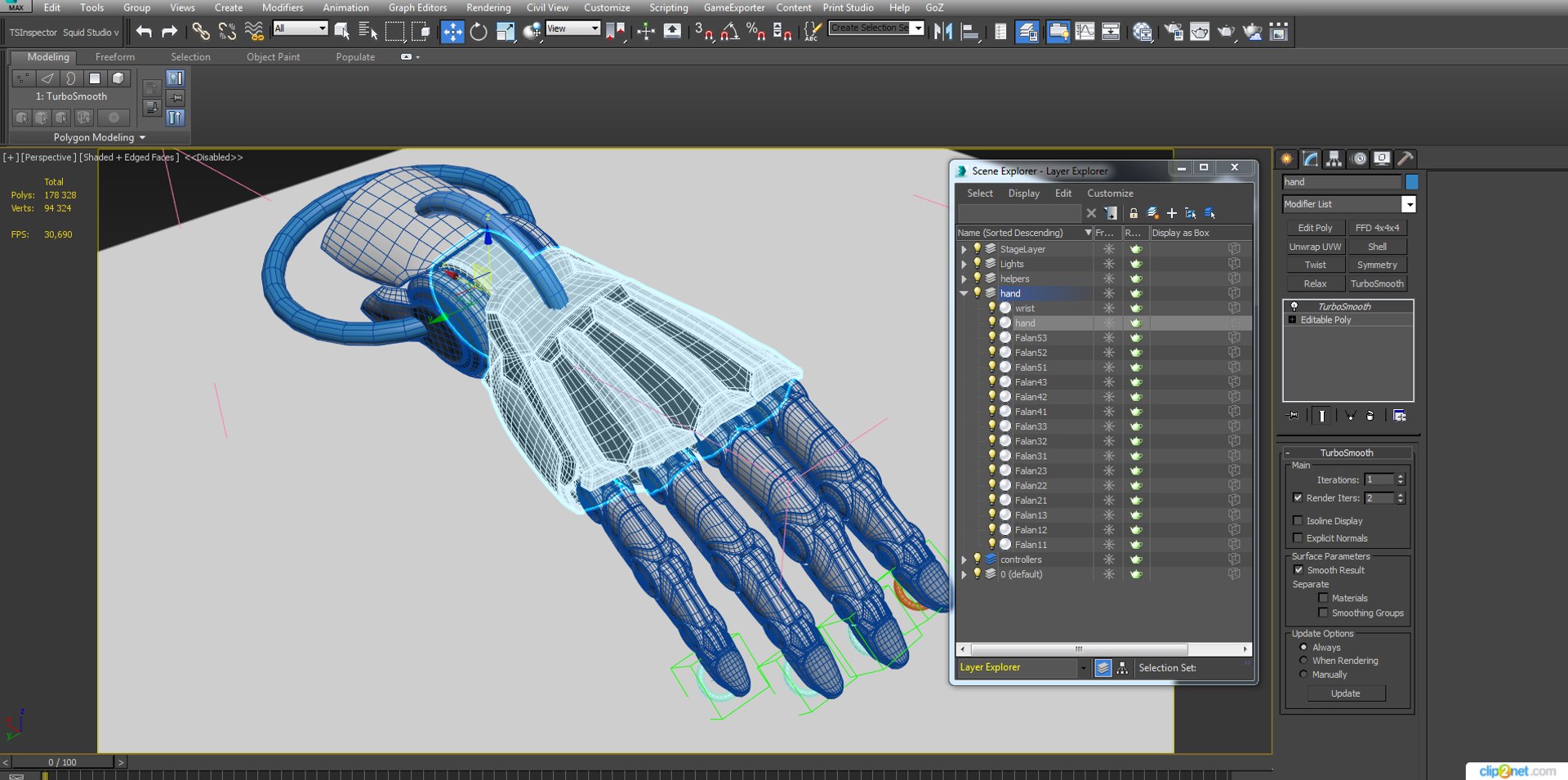 Cyborg Female Hand 3D Model - TurboSquid 1936268