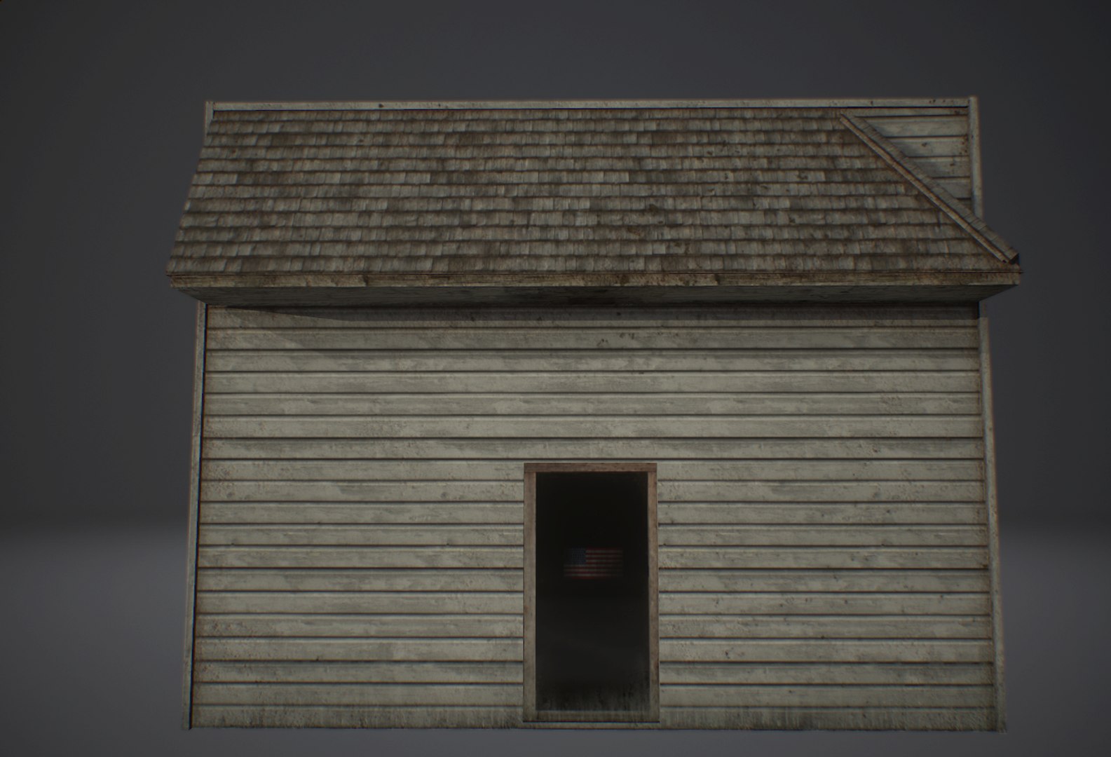 Wood House Low-poly 3D Model - TurboSquid 1353568