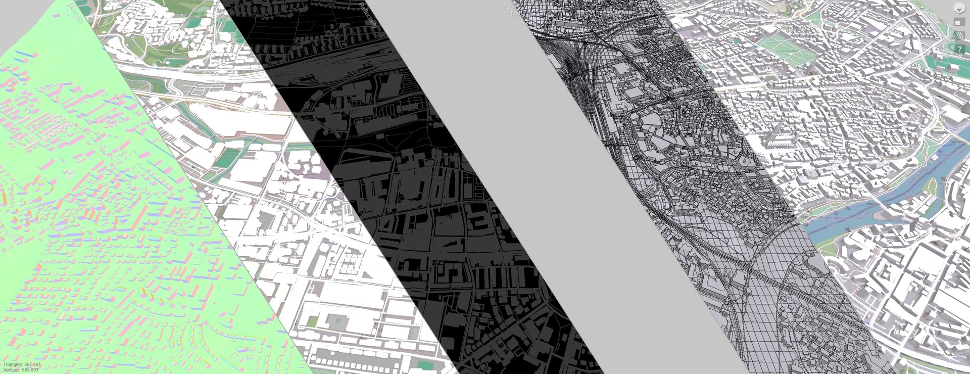 3D Cityscape Ulm Germany Model - TurboSquid 2214370
