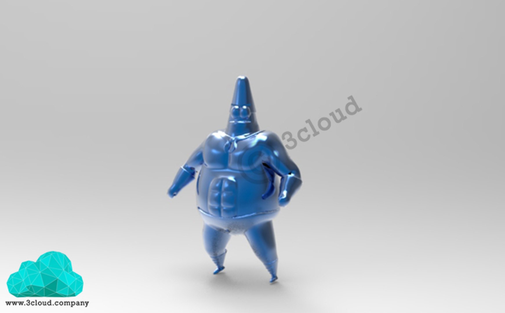 3d Model Patrick Star Characters Ready