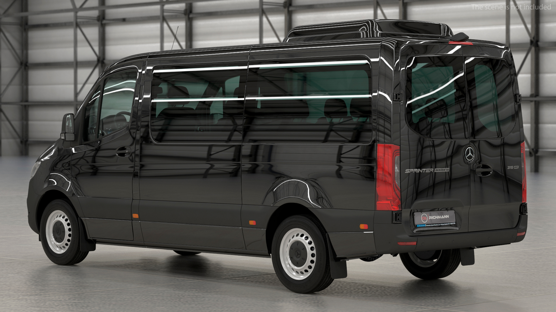 modelo 3d Mercedes Sprinter Tourer 319 aparejado - TurboSquid 1719479