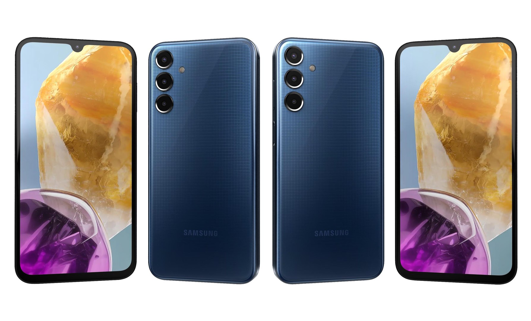 Samsung Galaxy M15 Dark Blue 3D Model - TurboSquid 2210460