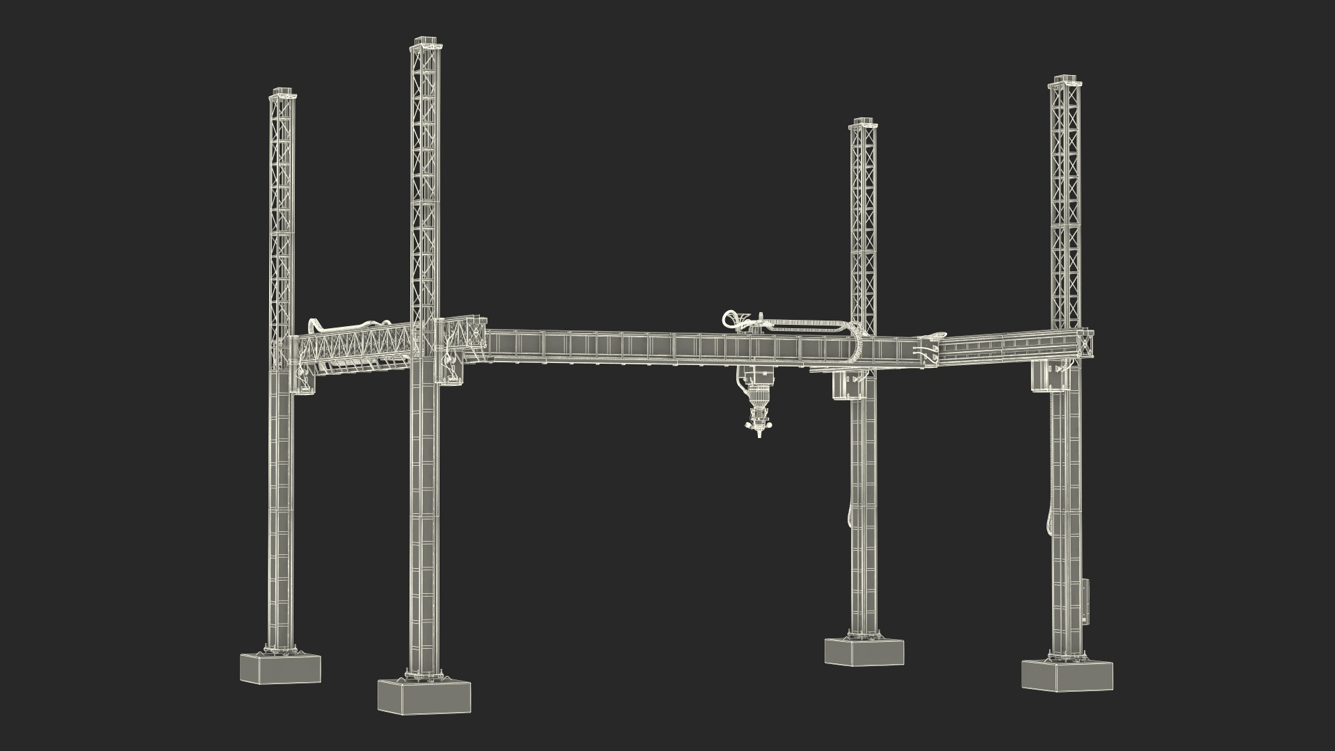 Construction 3D Printer Module Rigged 3D Model - TurboSquid 2234702