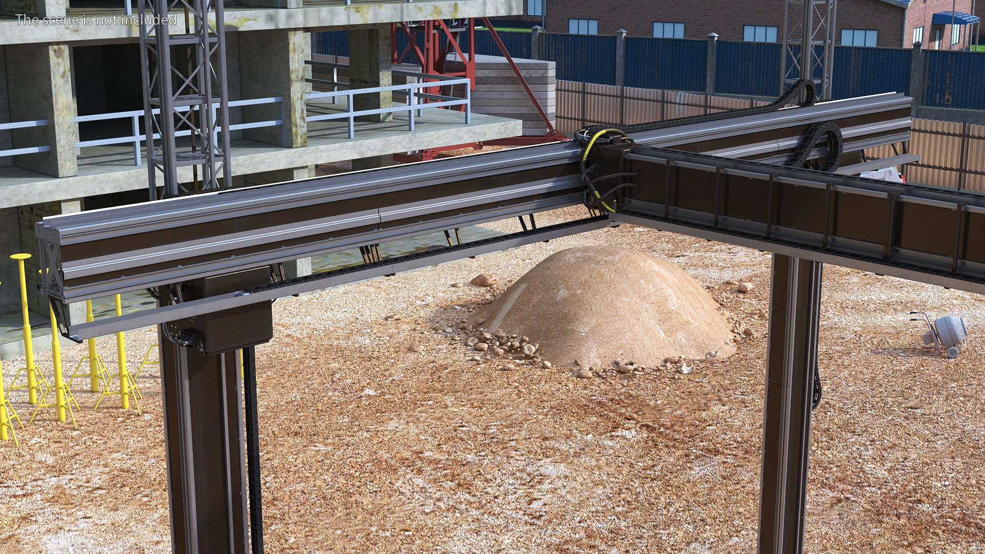 Construction 3D Printer Module Rigged 3D Model - TurboSquid 2234702