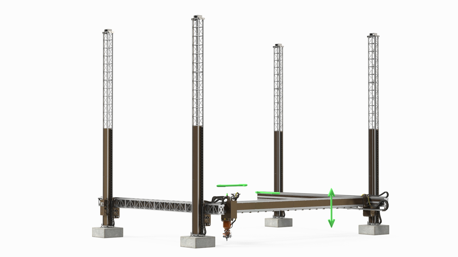 Construction 3D Printer Module Rigged 3D Model - TurboSquid 2234702