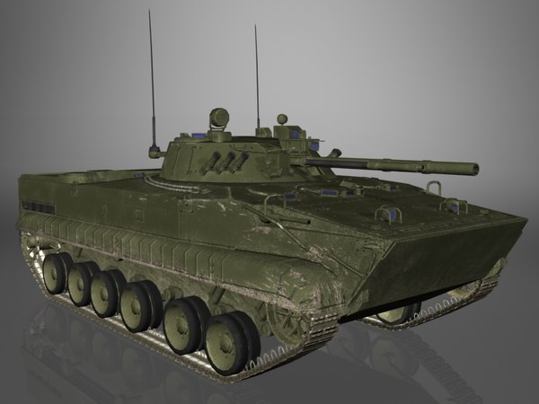 modelo 3d BMP-3 Russian Army IFV Game Ready Modelo - TurboSquid 565160