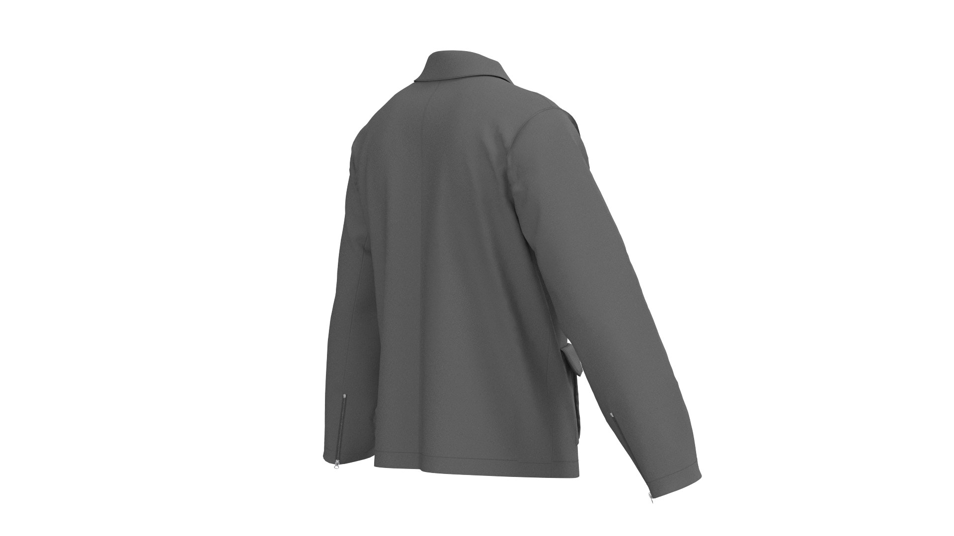 3D Male Jacket Model - TurboSquid 2177449
