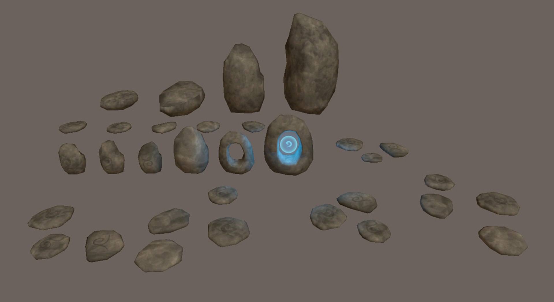 3d Model Of Fantasy Forest Root