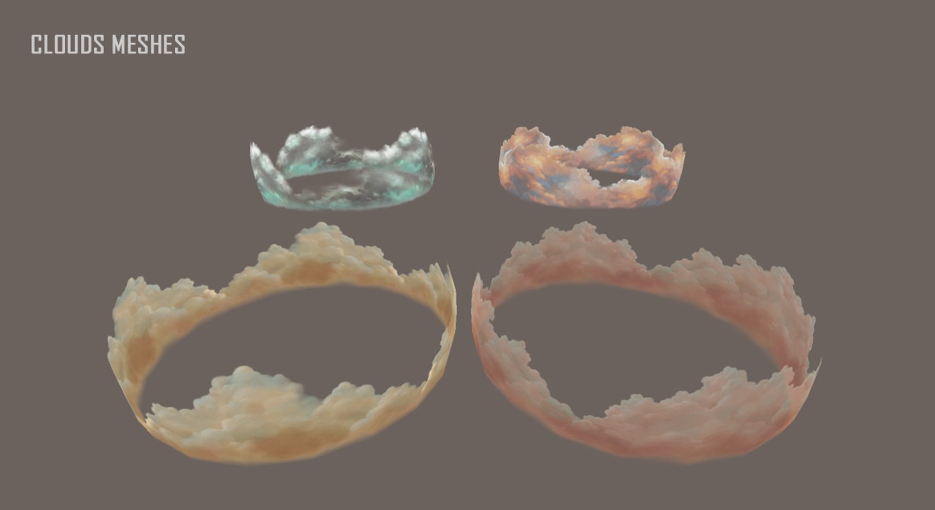 3d Model Of Fantasy Forest Root