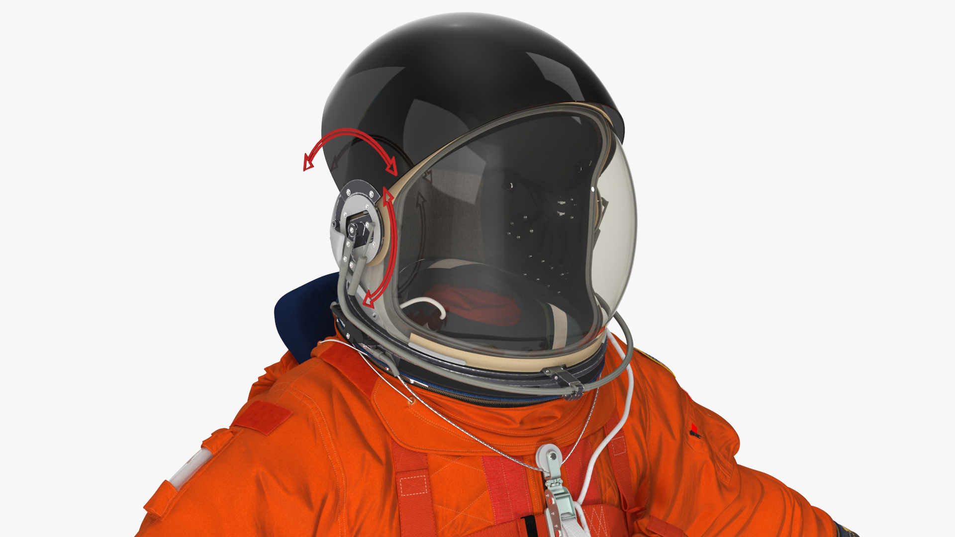 Advanced Crew Escape Suit Rigged Fur 3D - TurboSquid 2230908