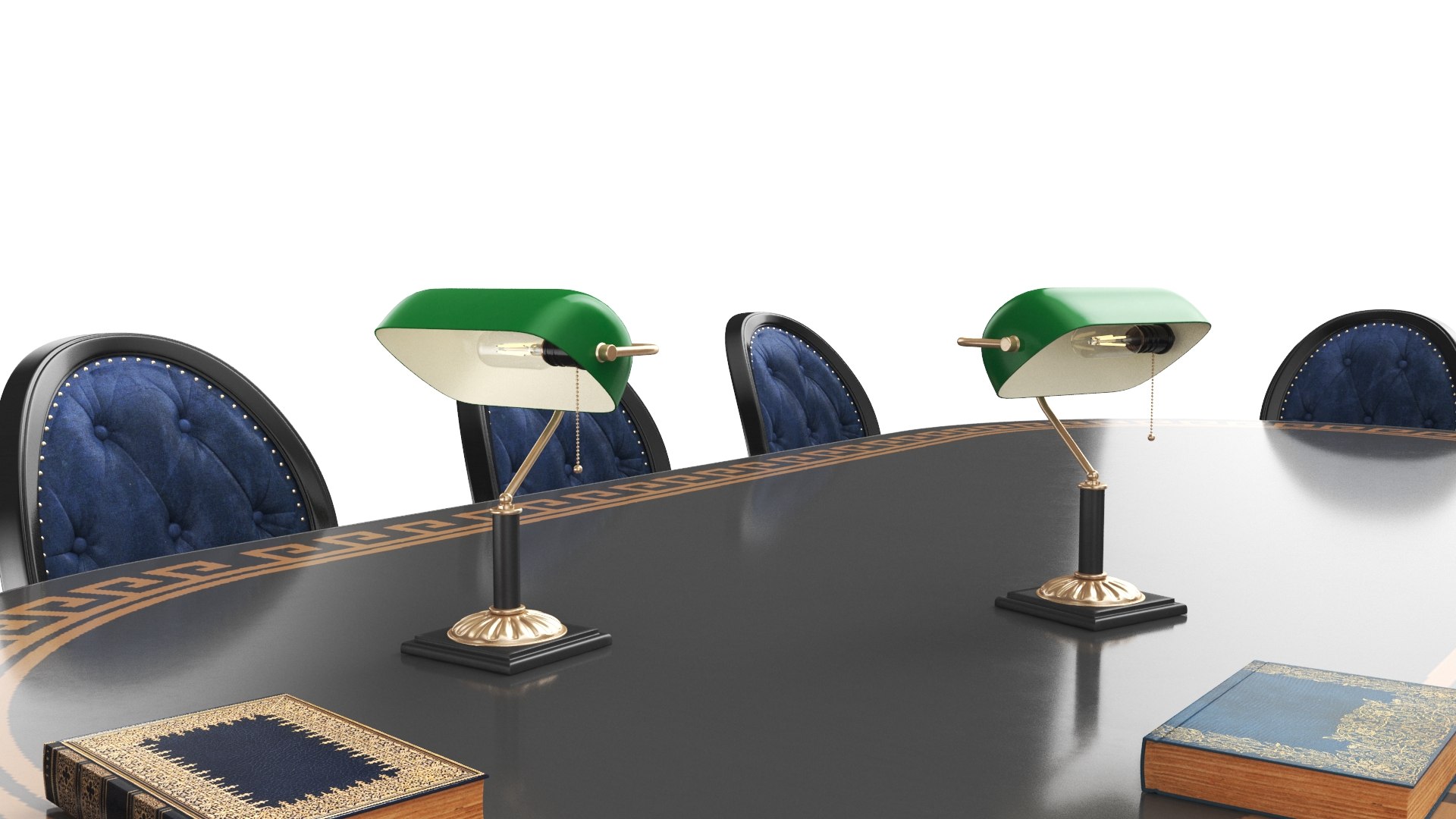 3D Library Book Case And Table - TurboSquid 1824436