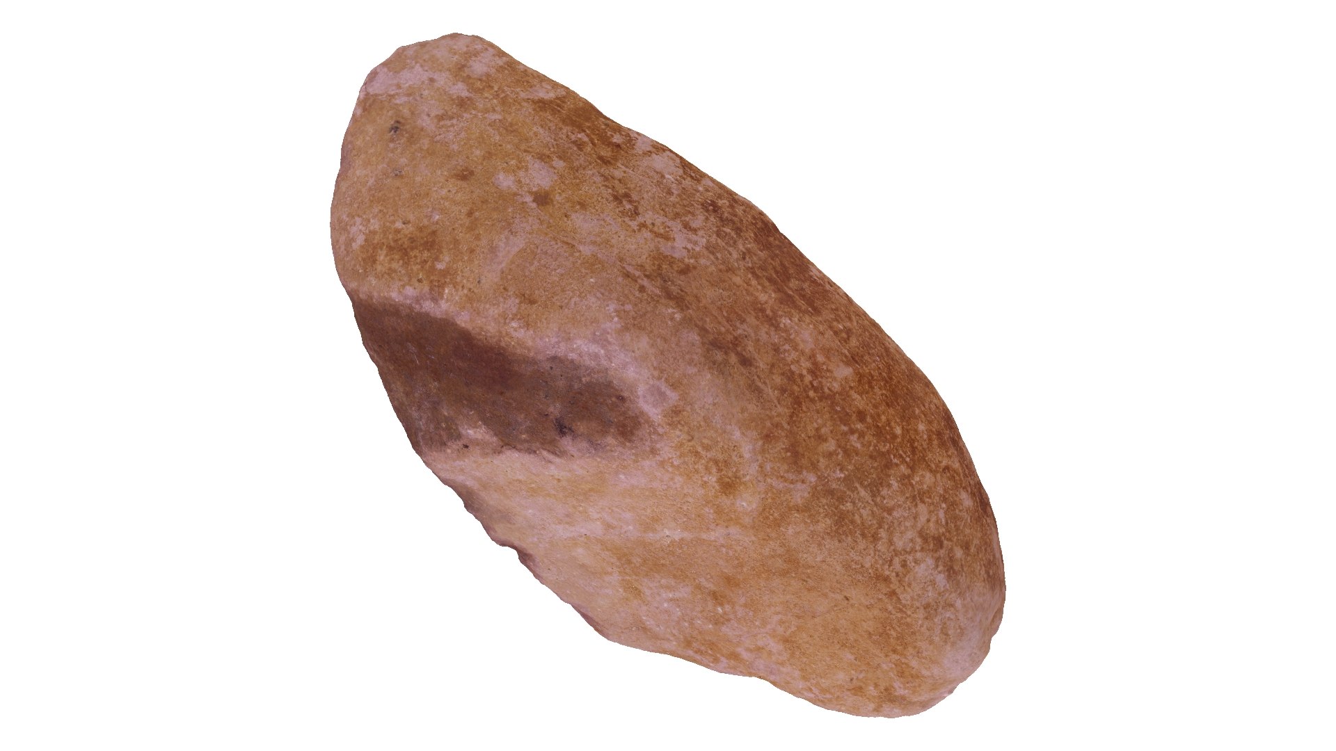 3D Red Stone Raw Scanned model - TurboSquid 1804353