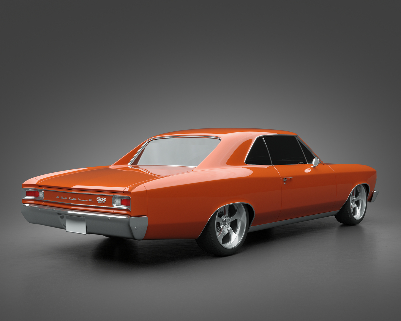 1966 Chevrolet Chevelle SS 3D model - TurboSquid 1743004