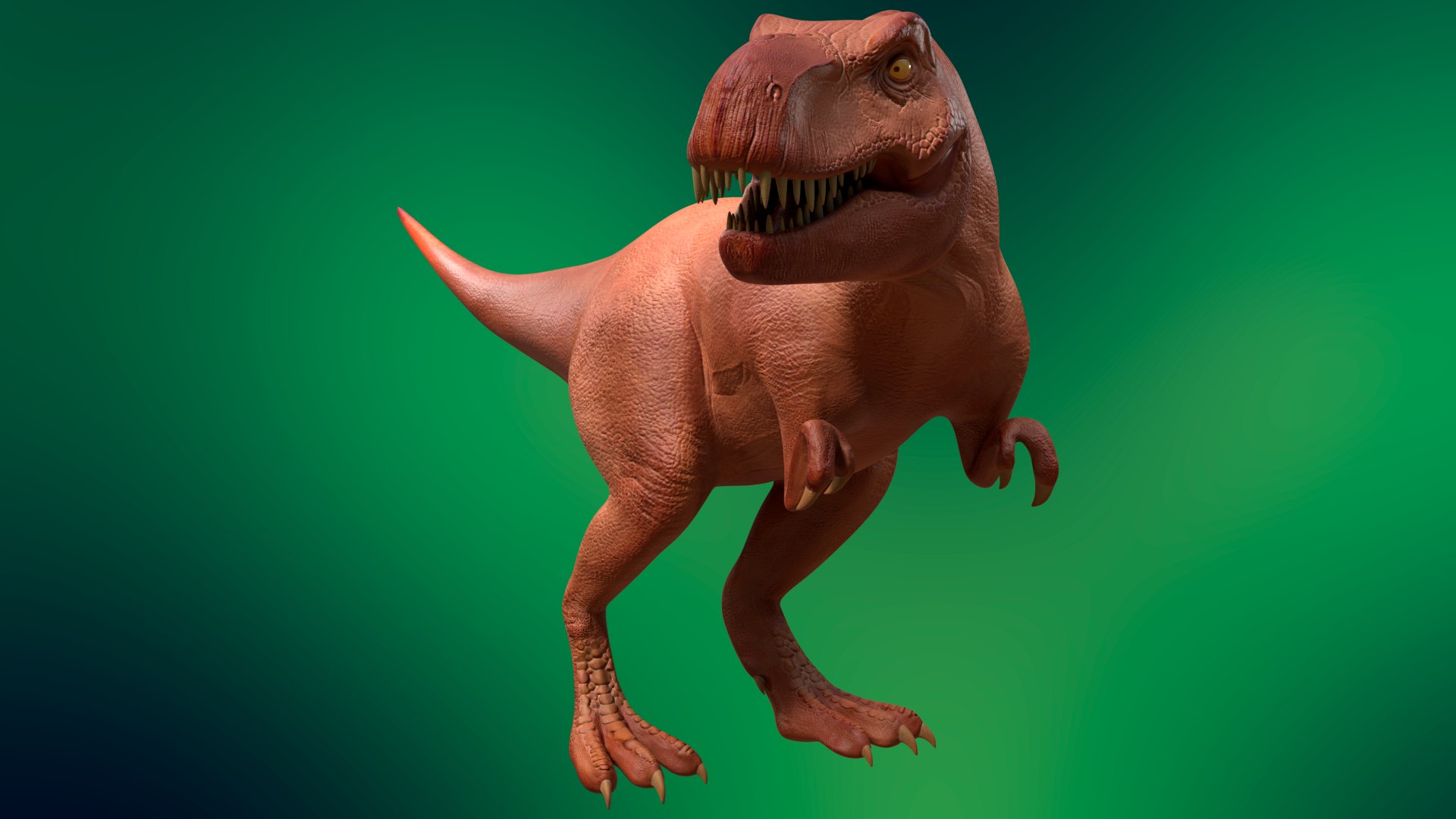 3D Model T Rex Ar Vr - TurboSquid 1355284