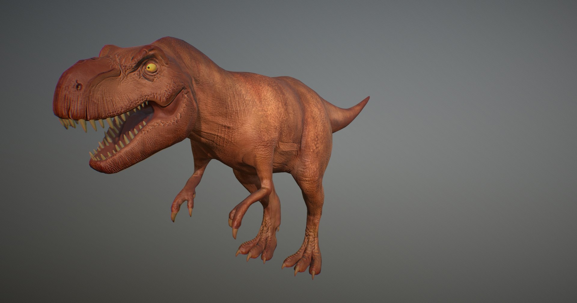 3D Model T Rex Ar Vr - TurboSquid 1355284