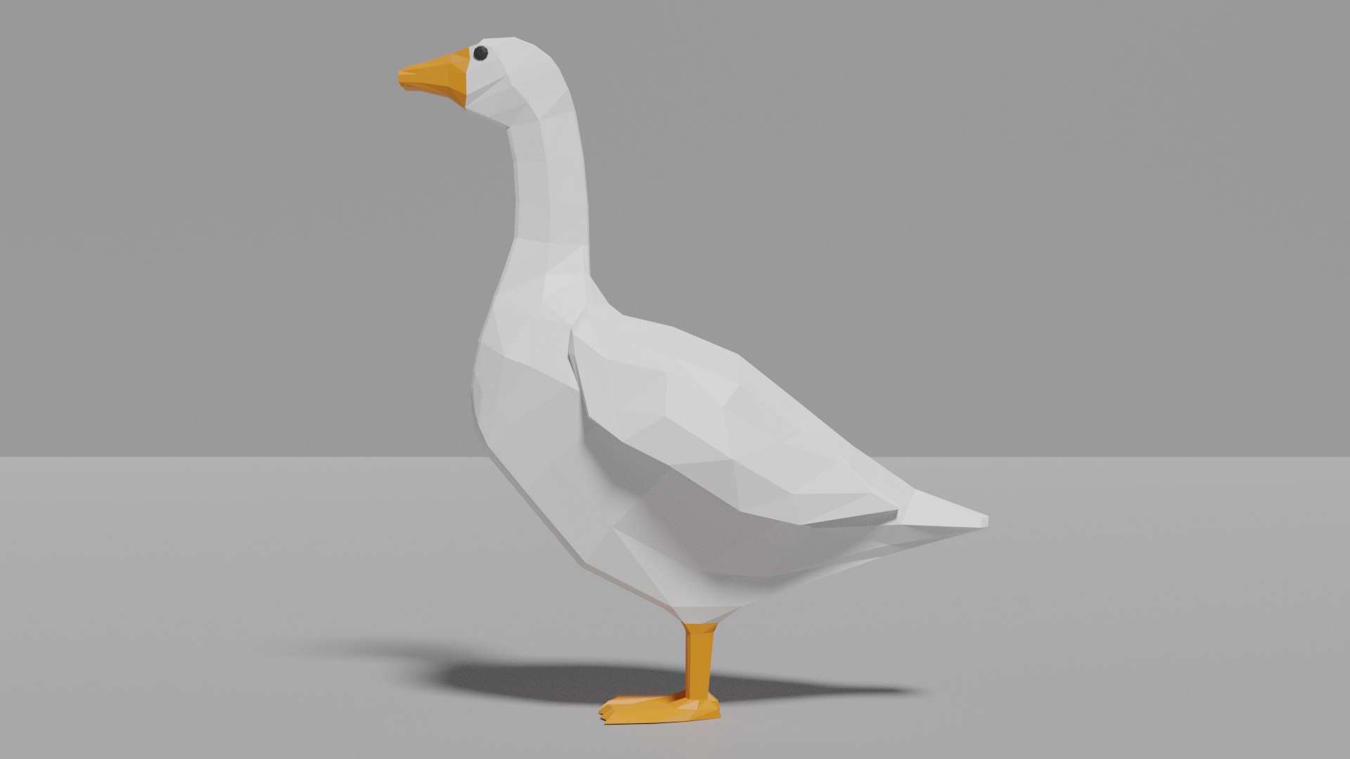 Goose 3D Model - TurboSquid 1595970