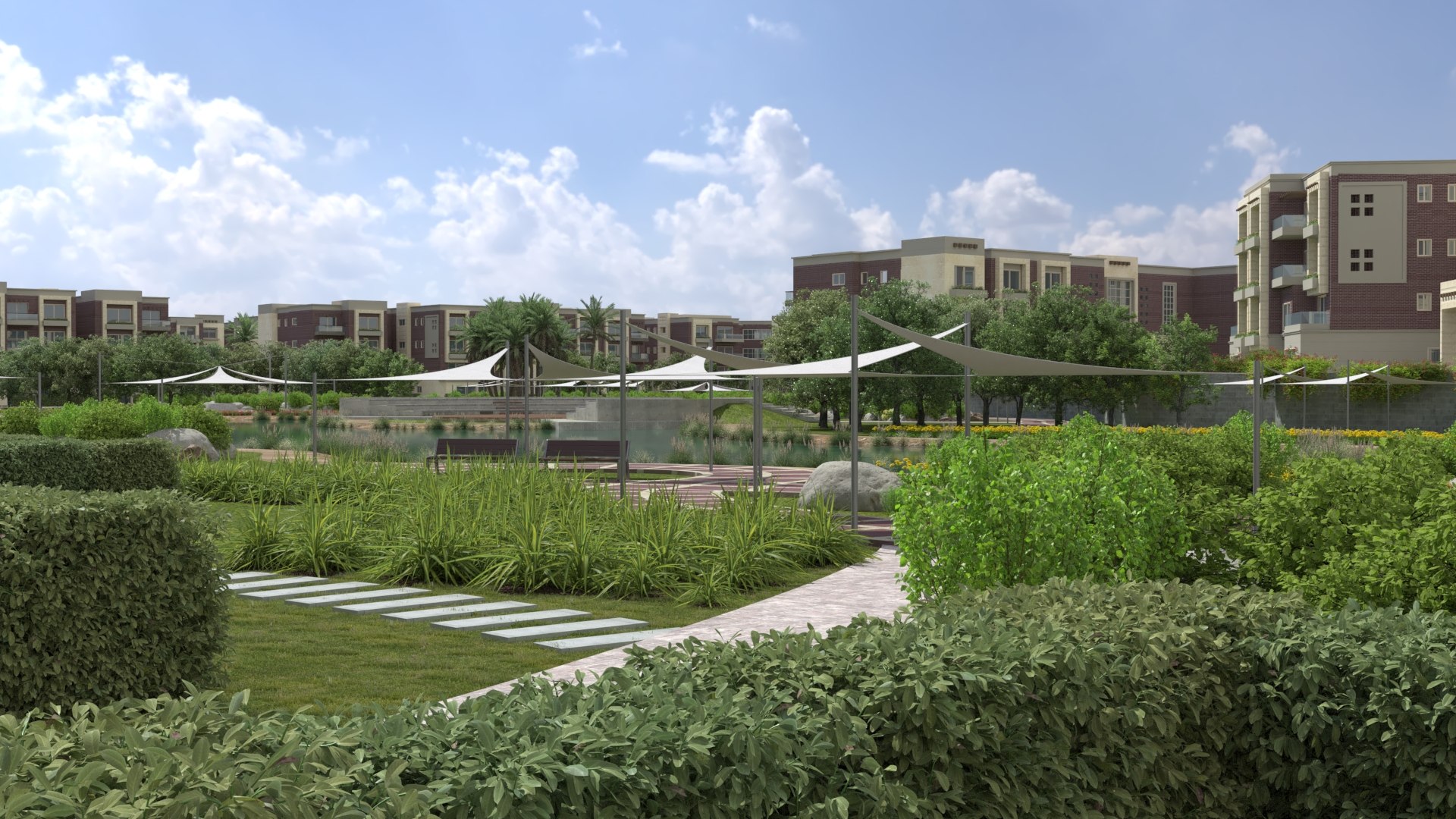 Neighborhood 3D Model - TurboSquid 2185389