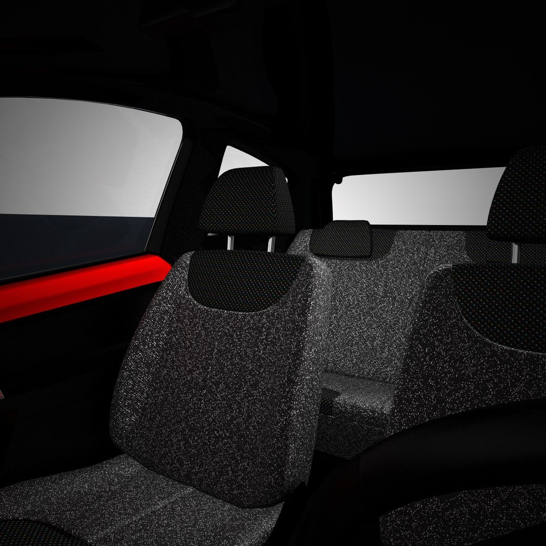 Peugeot 107 3d Model